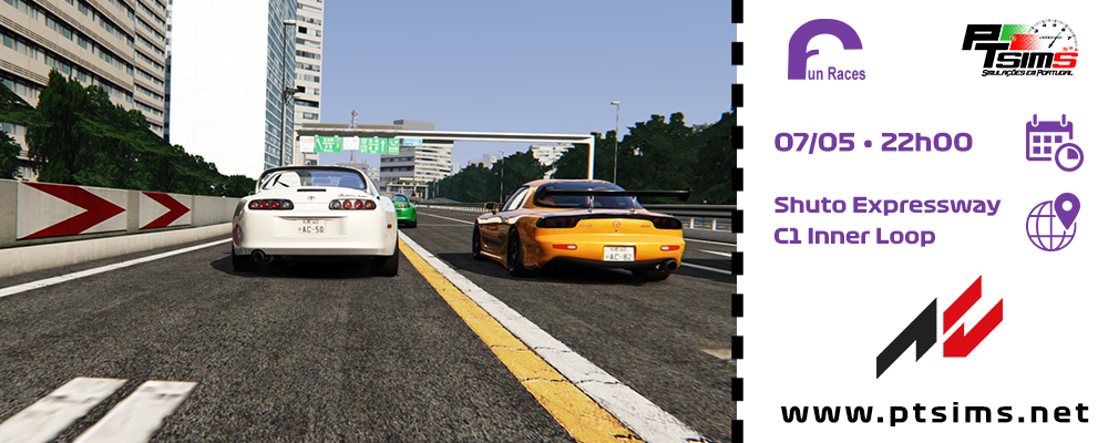 Fun Race: Japan Racing @Shuto Expressway C1 [Assetto Corsa]